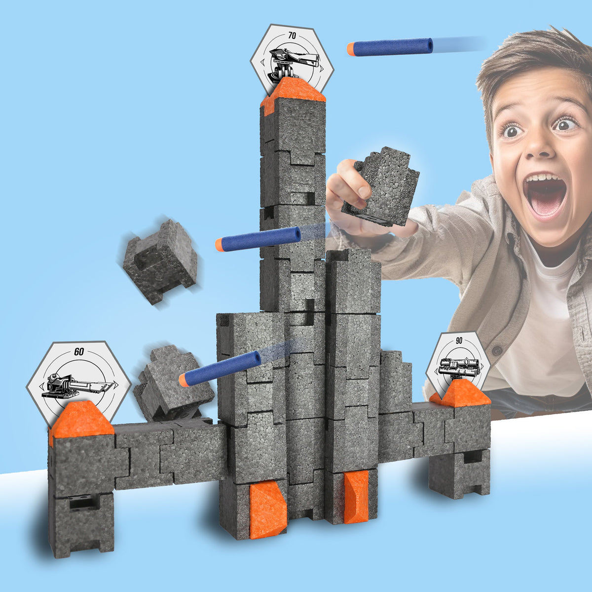 Blaster Blocks - Spaceship Destruction Pack – BoldlyPlayed